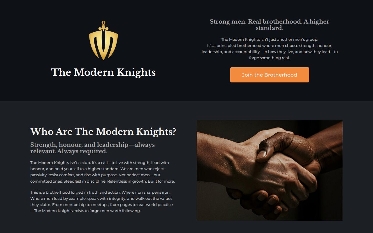 Welcome to The Modern Knights